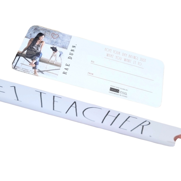 Rae Dunn | Accents | Rae Dunn Teacher Wood Wall Decor Desk Sign Nwt ...
